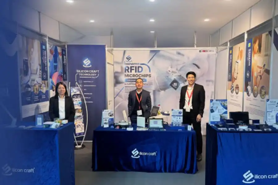 Silicon Craft showcased RFID & NFC Microchip Technologies at ...